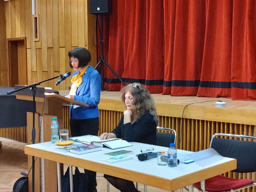 Germanistiktagung mit Lesung von Carmen-Francesca Banciu – FunkForum